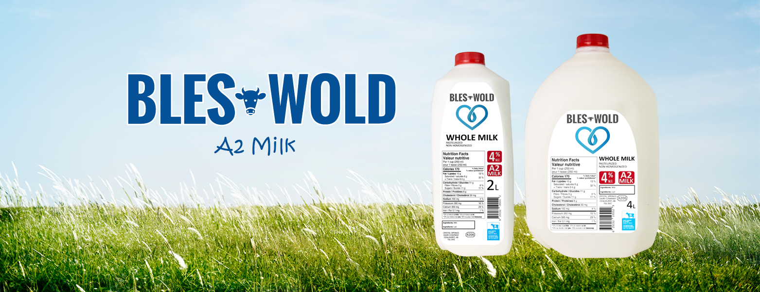 A2 Milk 2L,4L – Crystal Springs Cheese / Bles Wold
