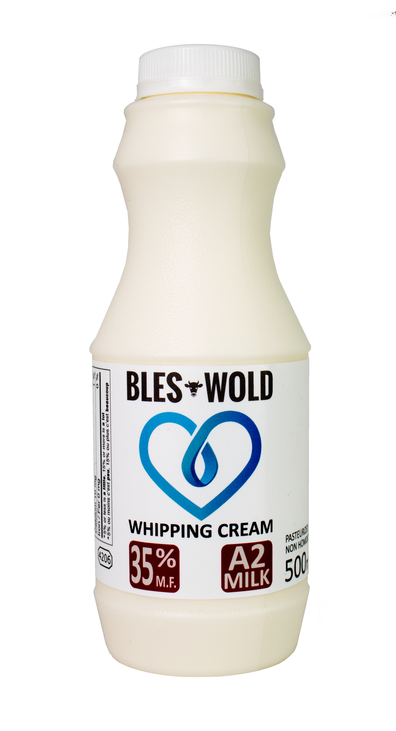 Whipping Cream - 500ml – Crystal Springs Cheese / Bles Wold