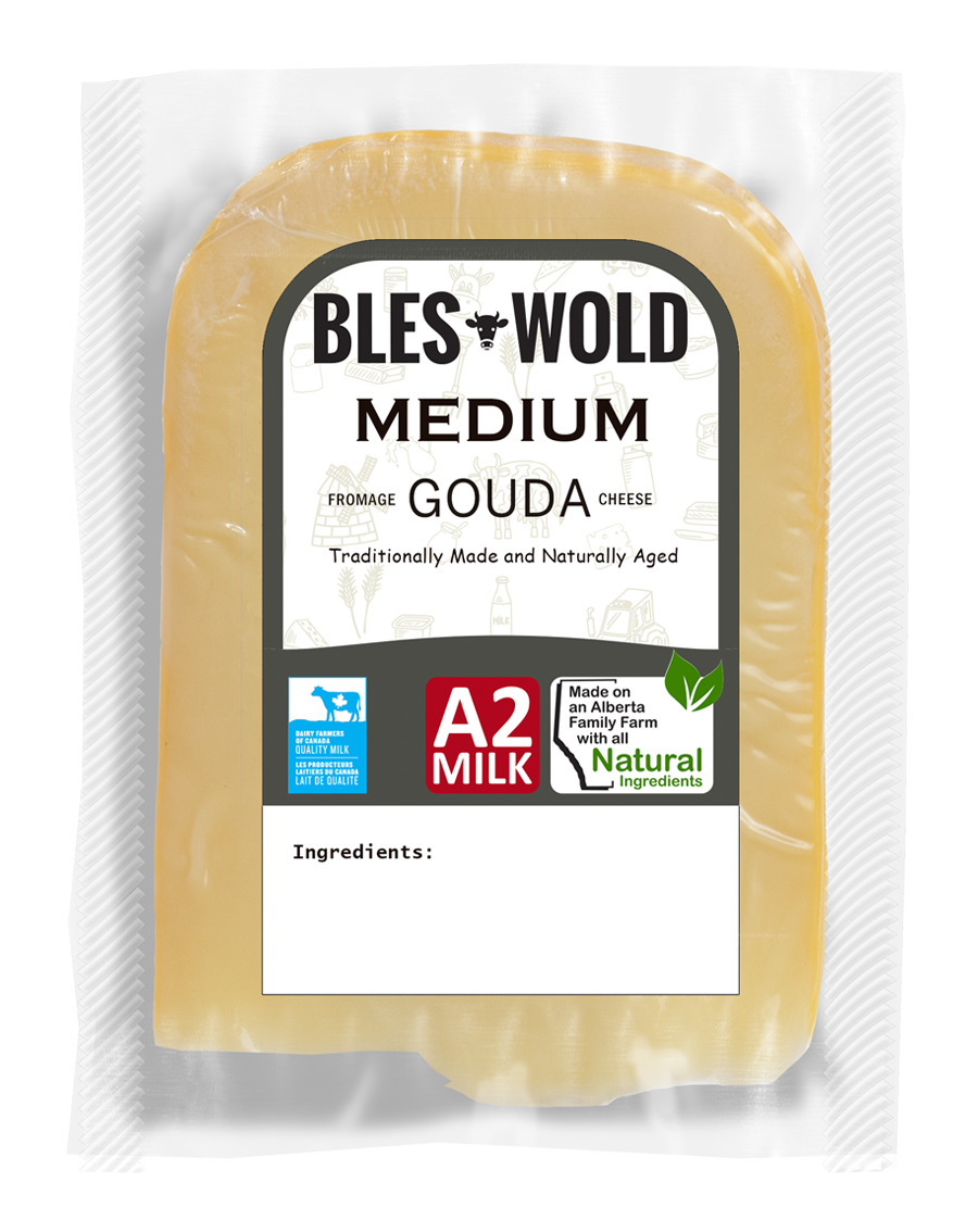 Gouda Cheese - A2 Medium – Crystal Springs Cheese / Bles Wold