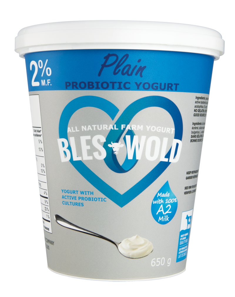 2% Yogurt - Plain – Crystal Springs Cheese / Bles Wold