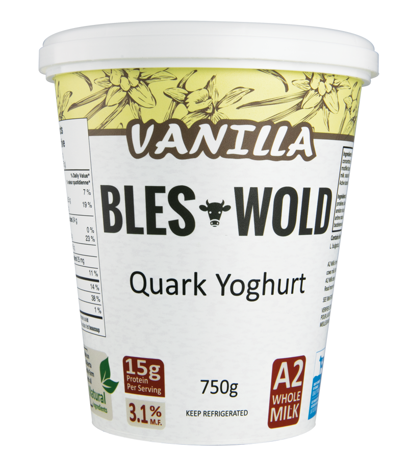 Quark Yoghurt - Vanilla – Crystal Springs Cheese / Bles Wold